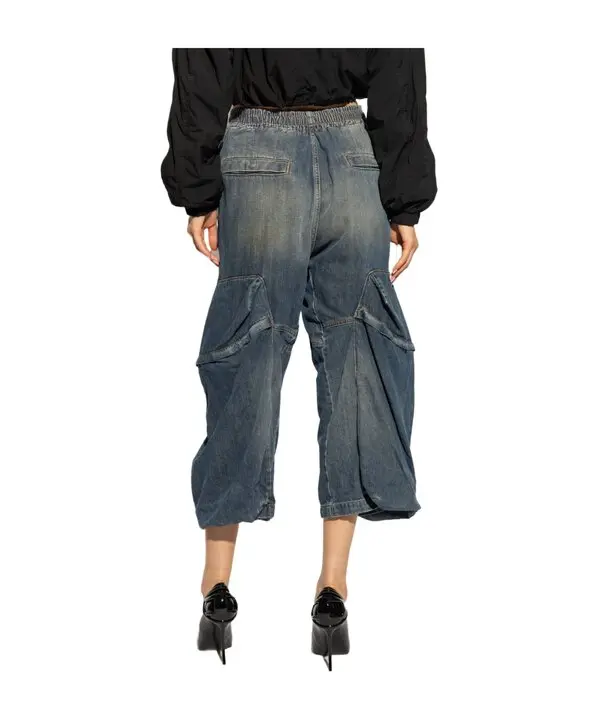 DIESEL® D-para-short-fsf Cropped Jeans