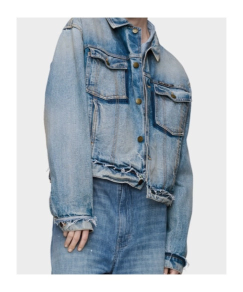 MAISON MARGIELA Distressed Denim Jacket