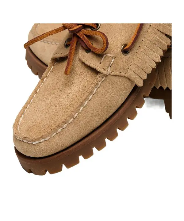 SEBAGO Ranger Suede Fringe Loafers - Brown