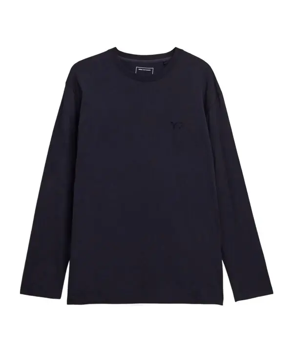 Y3 Logo Printed Crewneck T-shirt