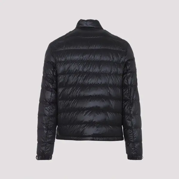 Moncler Shiny Quilted Down Jacket - Black