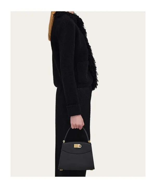 FERRAGAMO The Studio Box Tote Bag