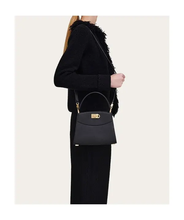FERRAGAMO The Studio Box Tote Bag