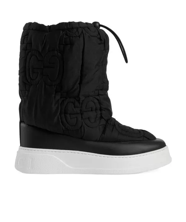 Gucci Gg Embellished Boots