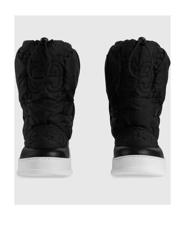 Gucci Gg Embellished Boots