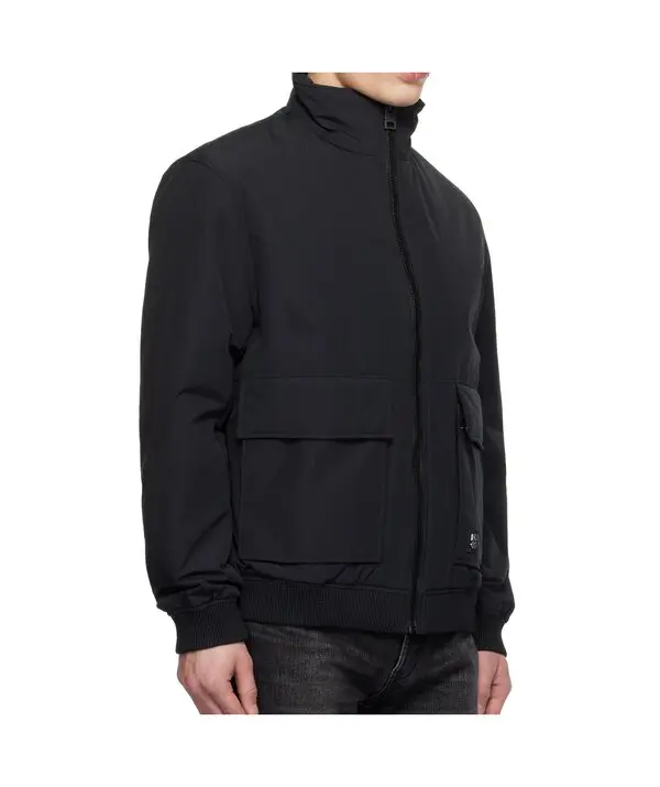 Hugo Boss Padded Bomber Jacket With Flip Pockets