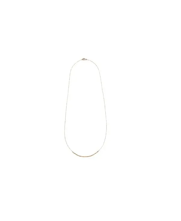 Bottega Veneta Long Stacked Necklace - White
