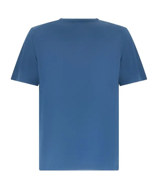 ROBERTO COLLINA Cotton Crew Neck T-shirt - Blue