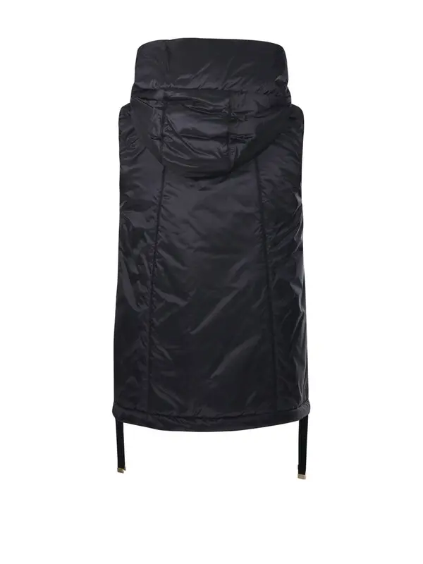Max Mara Greengo Zip-up Hooded Gilet - Black