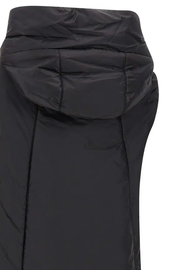 Max Mara Greengo Zip-up Hooded Gilet - Black