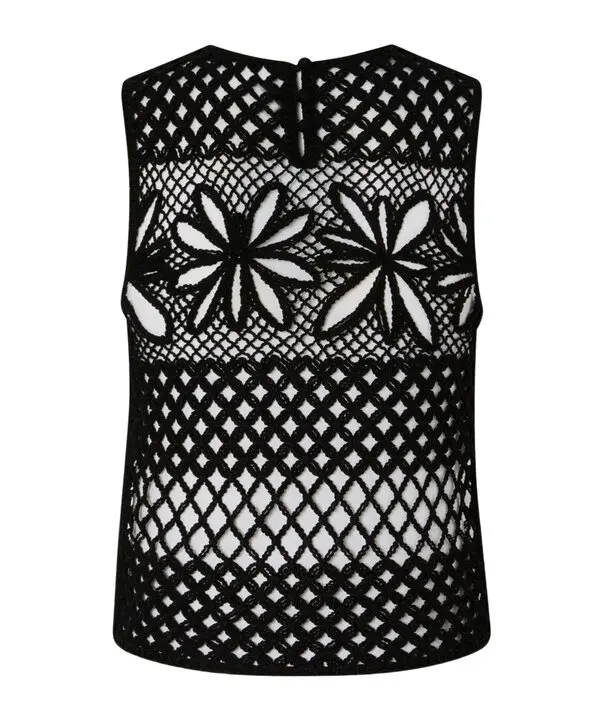 Pinko Crochet-knit Vest