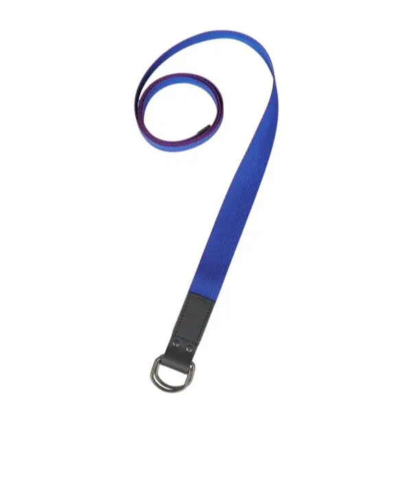 Comme Des Garçons Logo Belt - Blue