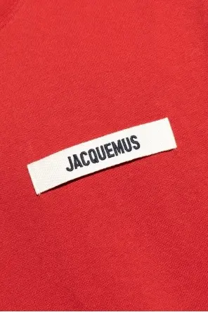 Jacquemus Logo Patch Crewneck T-shirt - Red