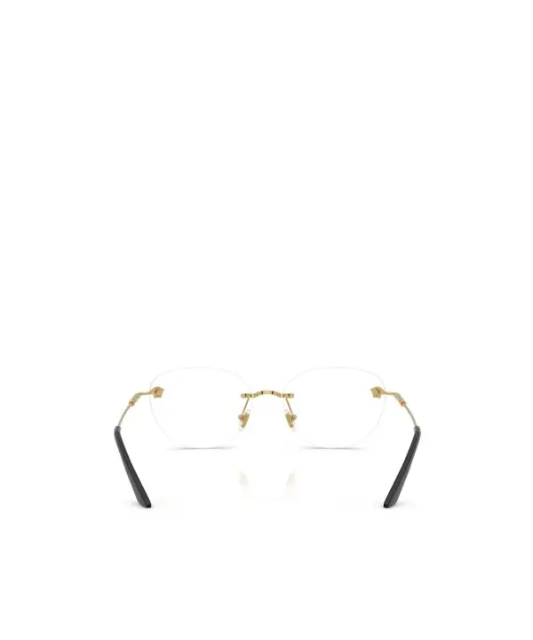 Versace Oval Frame Eyeglasses