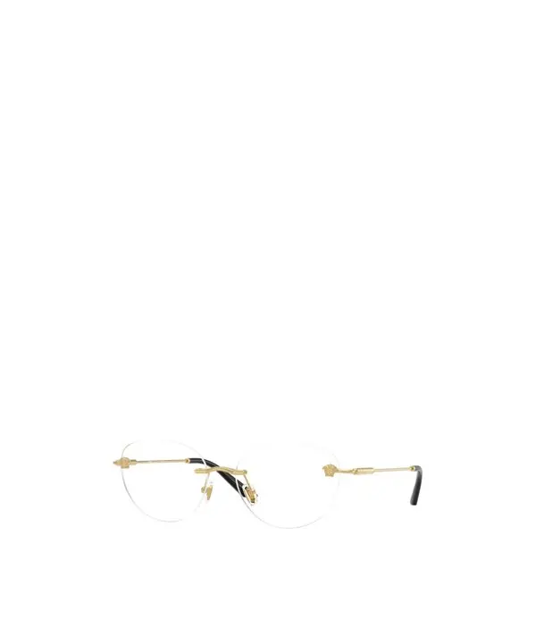 Versace Oval Frame Eyeglasses