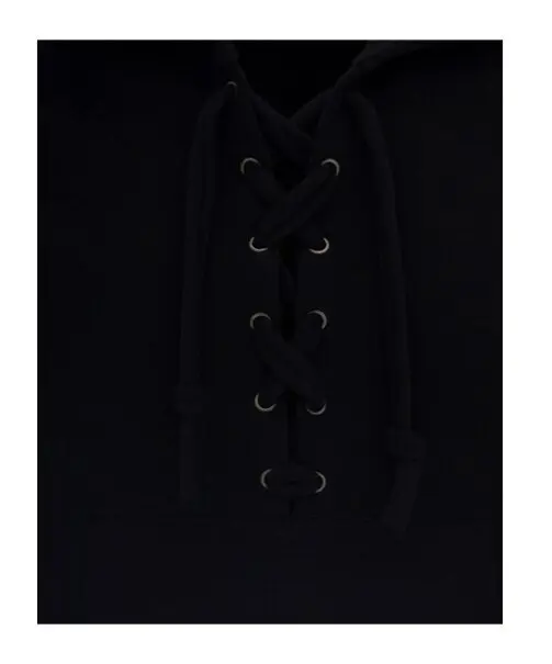 Saint Laurent Lace-up Hoodie