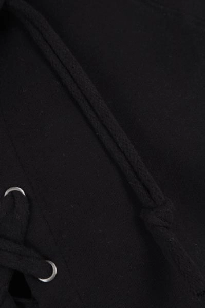 Saint Laurent Lace-up Hoodie