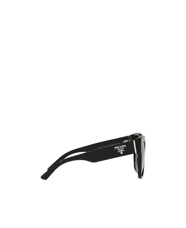 Prada Butterfly Frame Logo Print Sunglasses