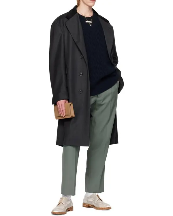 MAISON MARGIELA Wool Coat - Black