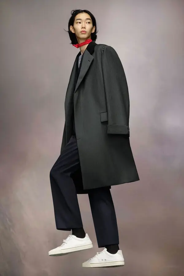 MAISON MARGIELA Wool Coat - Black