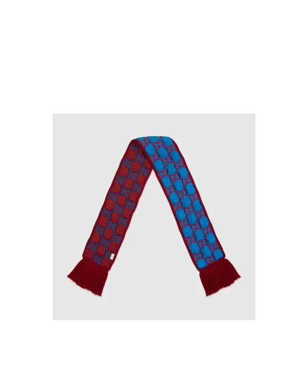 Gucci Quilted Gg Scarf