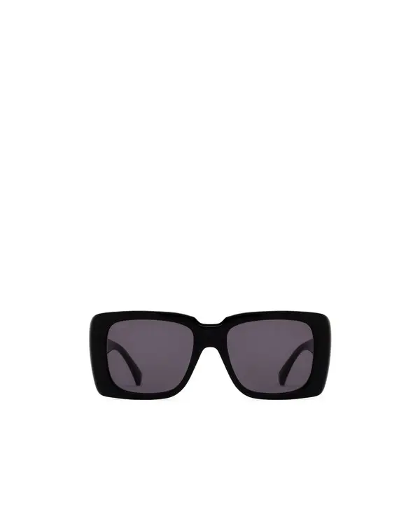 Max Mara Square Frame Sunglasses - Bright Black