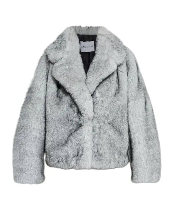 STAND STUDIO India Faux Fur Jacket