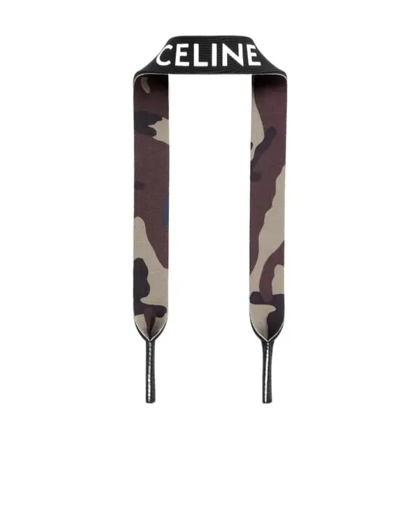Celine Monochroms Sunglasses Strap In Neoprene - Black