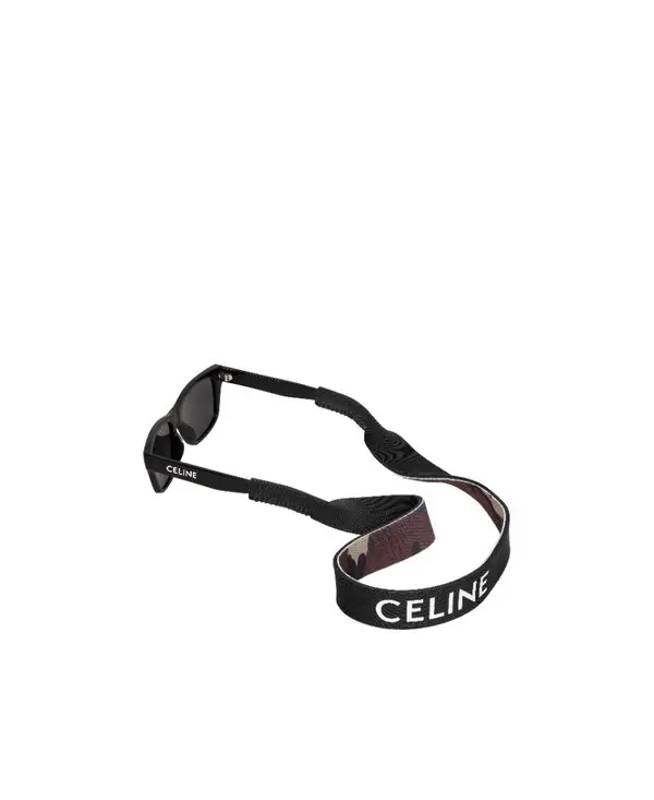Celine Monochroms Sunglasses Strap In Neoprene