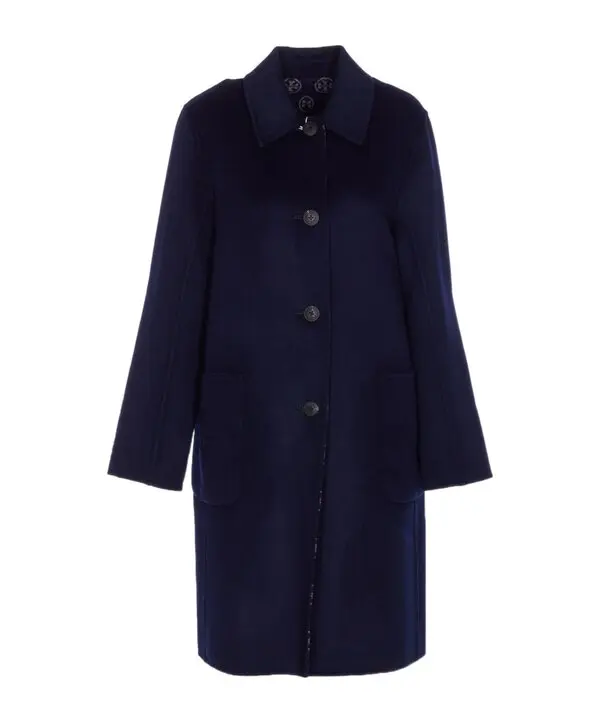 Tory Burch Reversible Buttoned Coat - Black