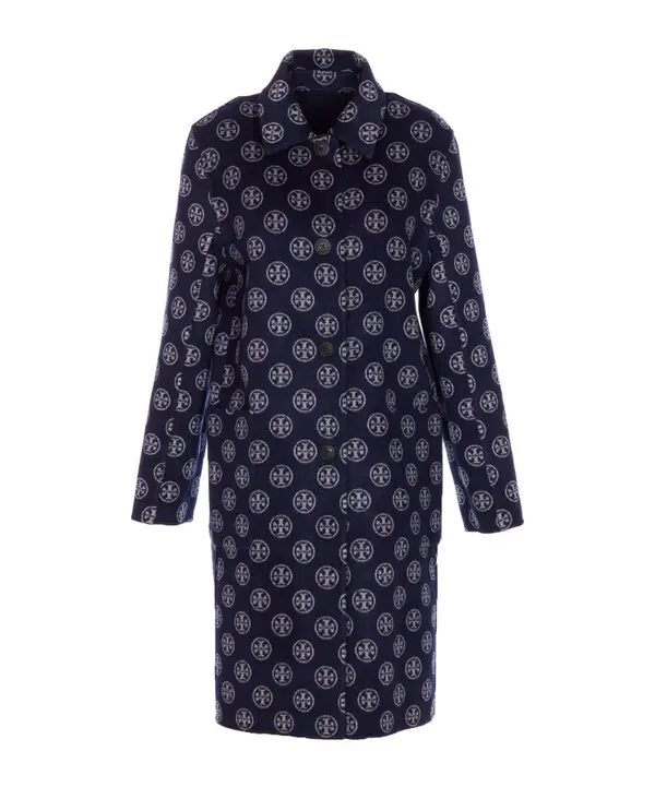 Tory Burch Reversible Buttoned Coat - Black
