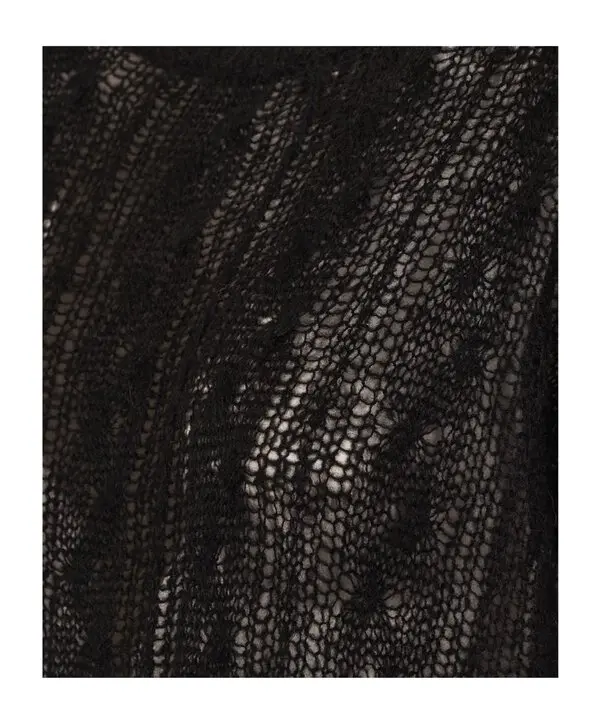 Alanui Open-work Ruffled Jumper