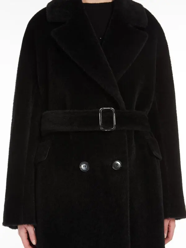 Max Mara Double-breasted Belted Coat
