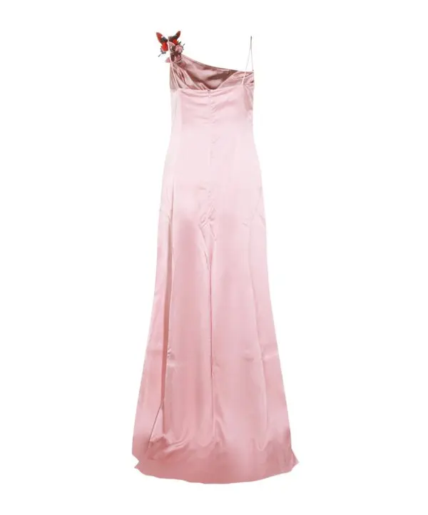 Blumarine Draped Butterfly-detail Gown
