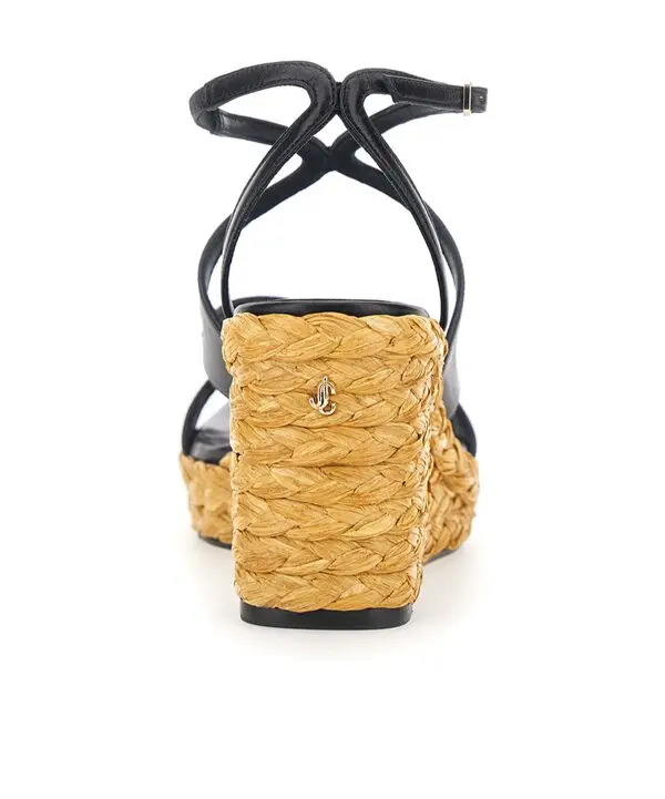 JIMMY CHOO Brigitte Wedge Sandals