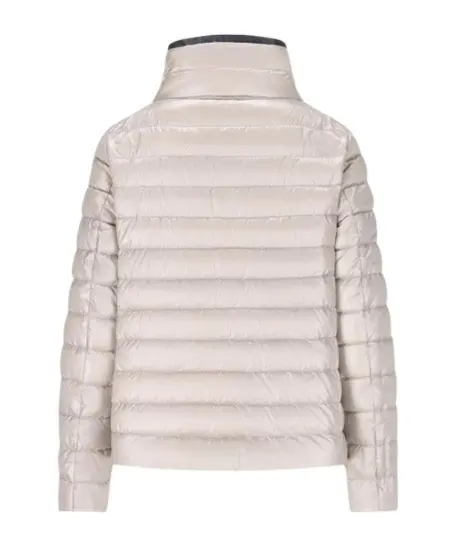 Herno Reversible Quilted Down Jacket - Blue Grey