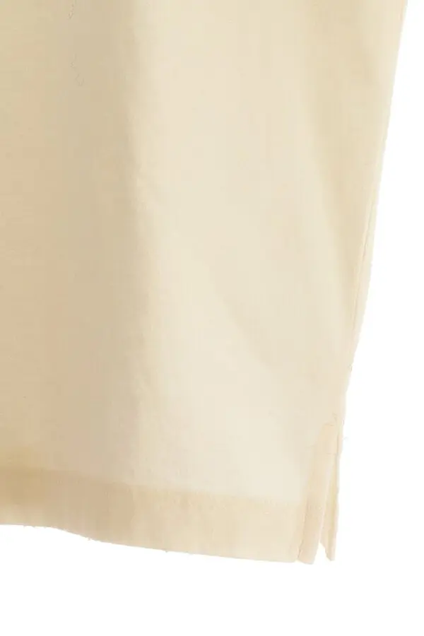 Prada Short Sleeve Crewneck T-shirt With Logo Detail