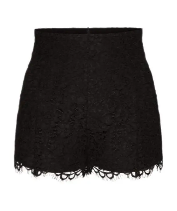 Red Valentino Lace Detail Shorts