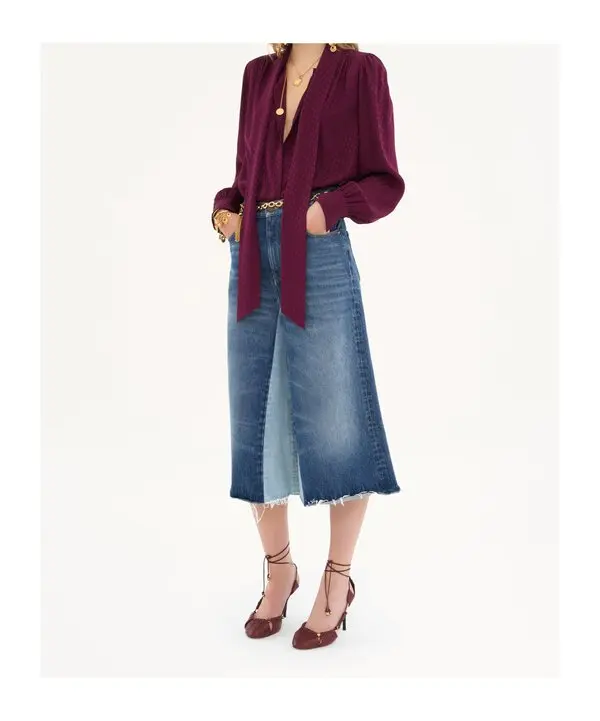 Chloé Luna Knotted Strap Pumps - Storm Red