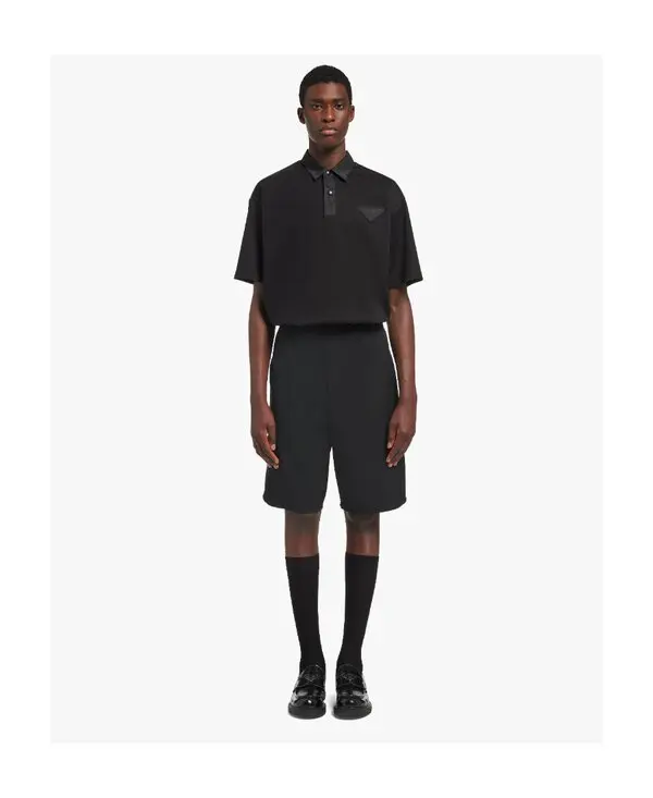 Prada Wool Gabardine Bermuda Shorts