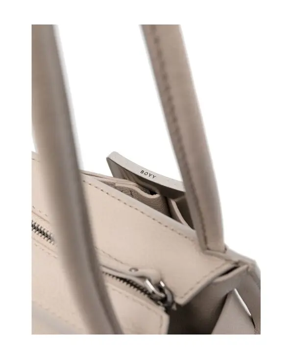 Boyy Bobby 18 Leather Tote Bag - Nude