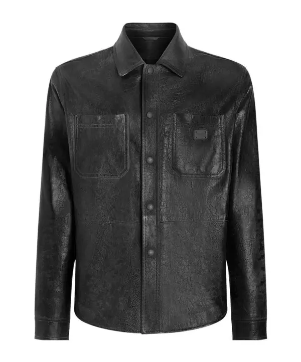 Dolce & Gabbana Dolce Gabbana Logo Tag Shirt - Black