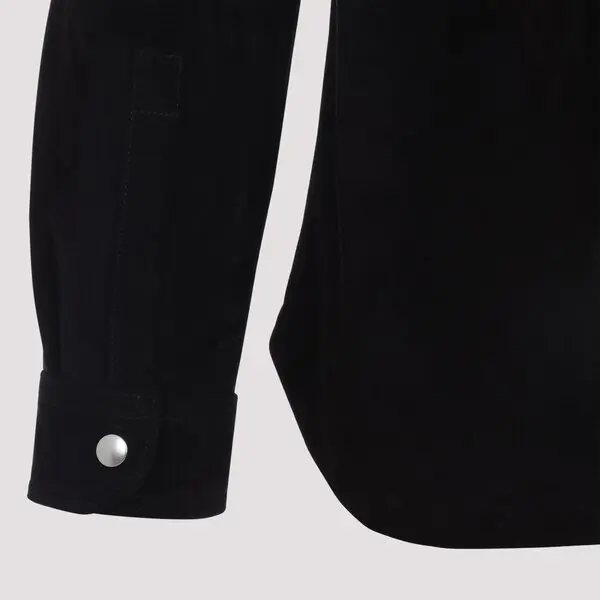 Rick Owens Buttoned Outershirt - Black