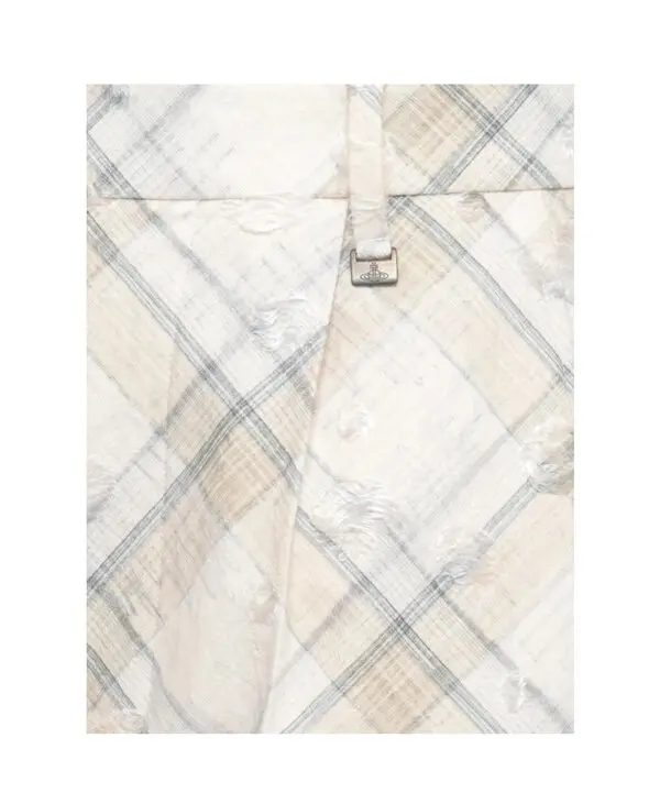 VIVIENNE WESTWOOD Checked Flared Pants - No
