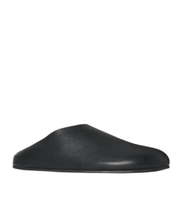 THE ROW Leather Mules