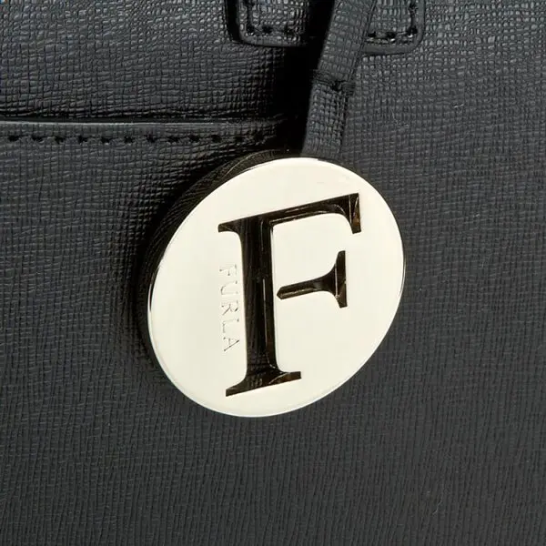 Furla Logo Detail Top Handle Bag