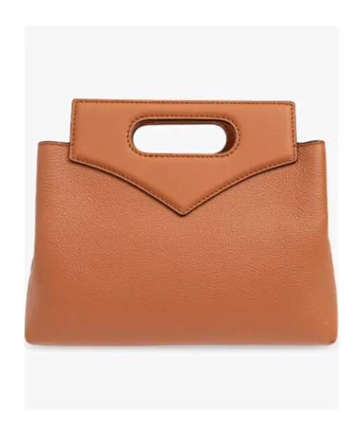Mcm Logo Printed Shoulder Bag