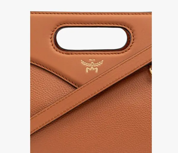 Mcm Logo Printed Shoulder Bag