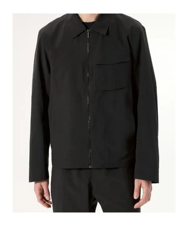 Veilance Spere Sl Zip-up Flap-pocket Jacket - Black