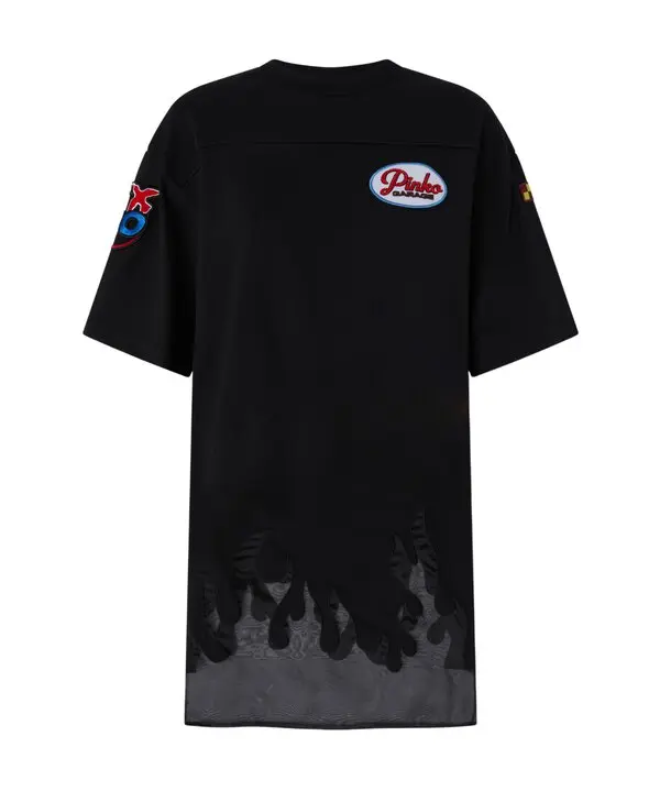 Pinko Logo-appliqué T-shirt